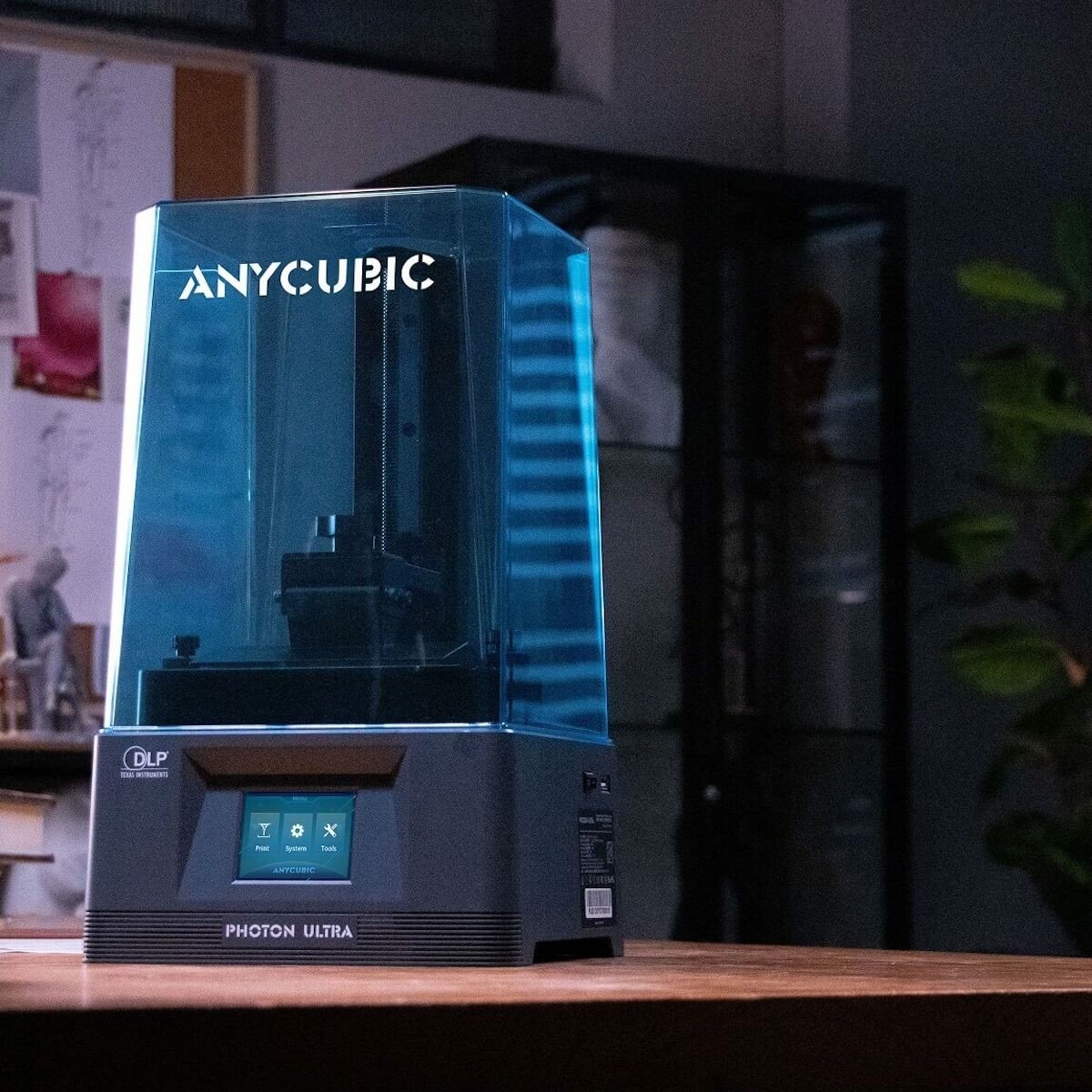 Anycubic Photon Ultra uses a DLP light engine for improved 3D prints ...