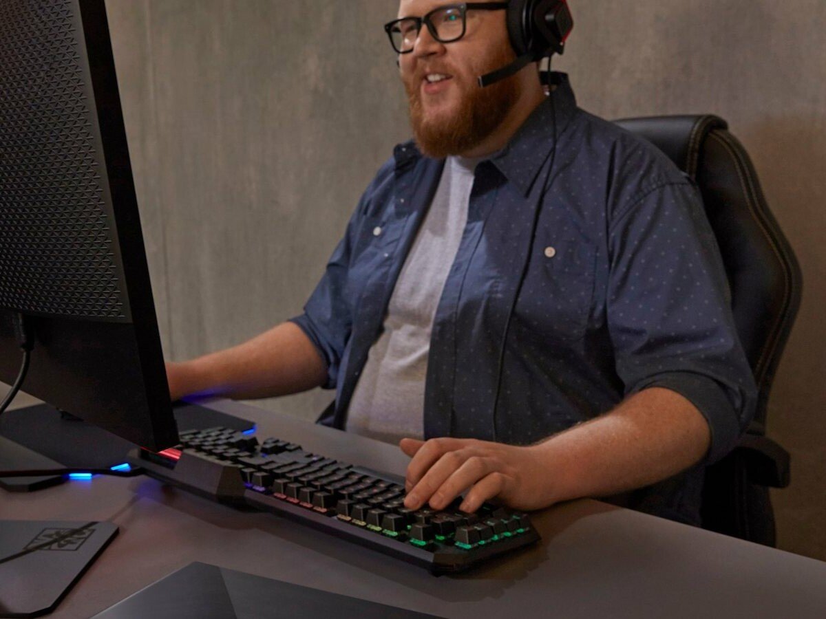 HP OMEN Sequencer gaming keyboard uses advanced optical-mechanical ...